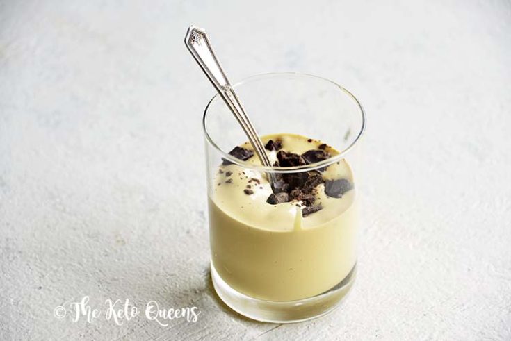 Easy Sea Salt Caramel Keto Low Carb Mousse Recipe