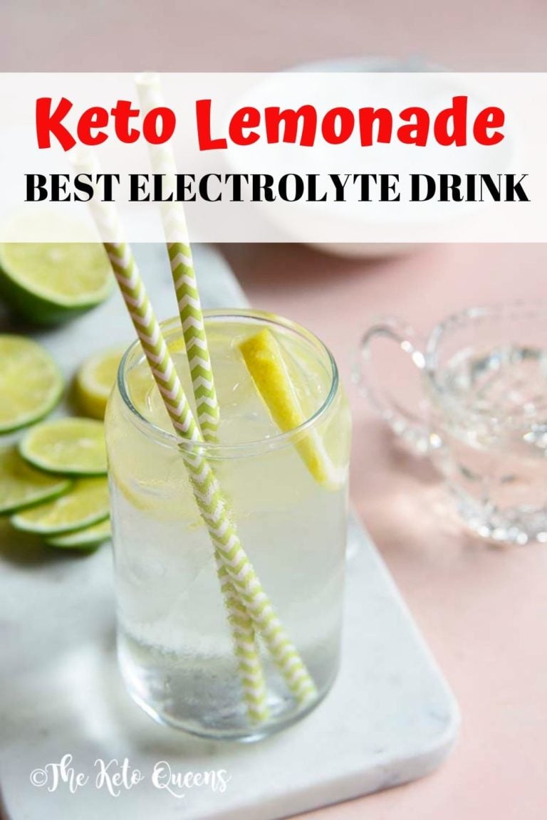 Keto Lemonade | Best Electrolyte Drink - The Keto Queens